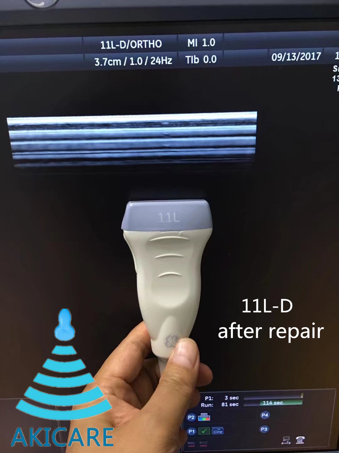 11L-D For GE Vivid E9 LINEAR Transducer Ultrasonido Ultrasonic Sensor Ultrasound Probe REPAIR ...